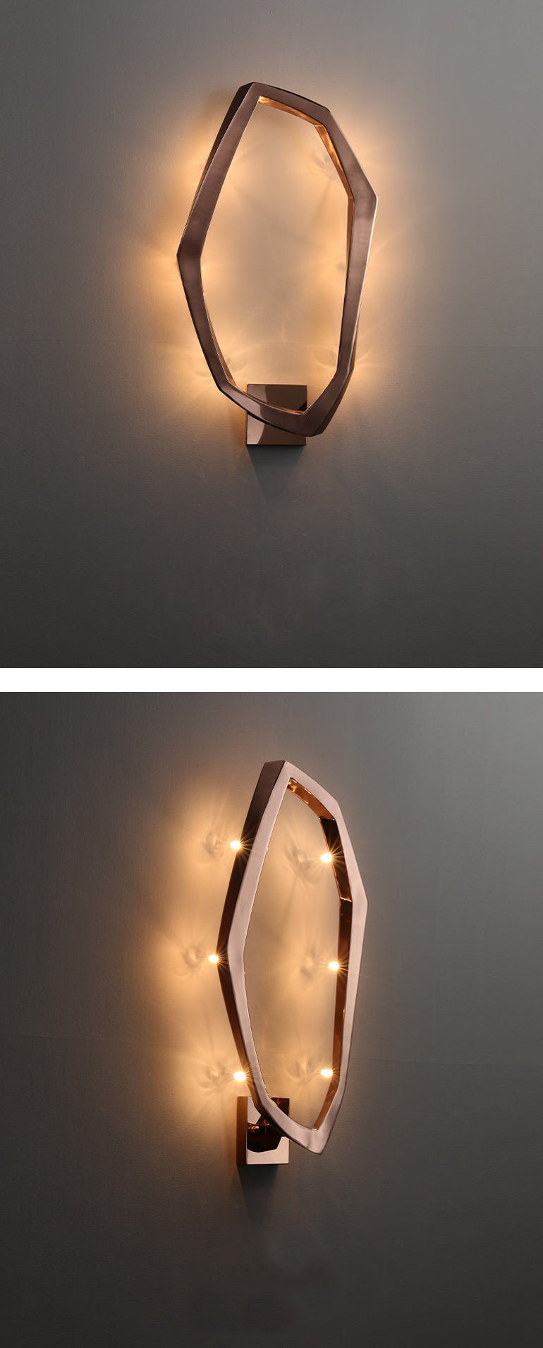 Modern LED Steel Lamp in Minimalistic Style for Living Space — Mirodemi
