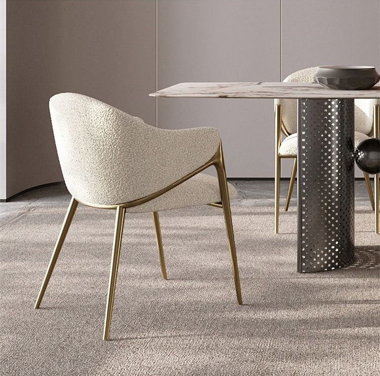 Light Luxury Postmodern Minimalist Dining Chair — Mirodemi