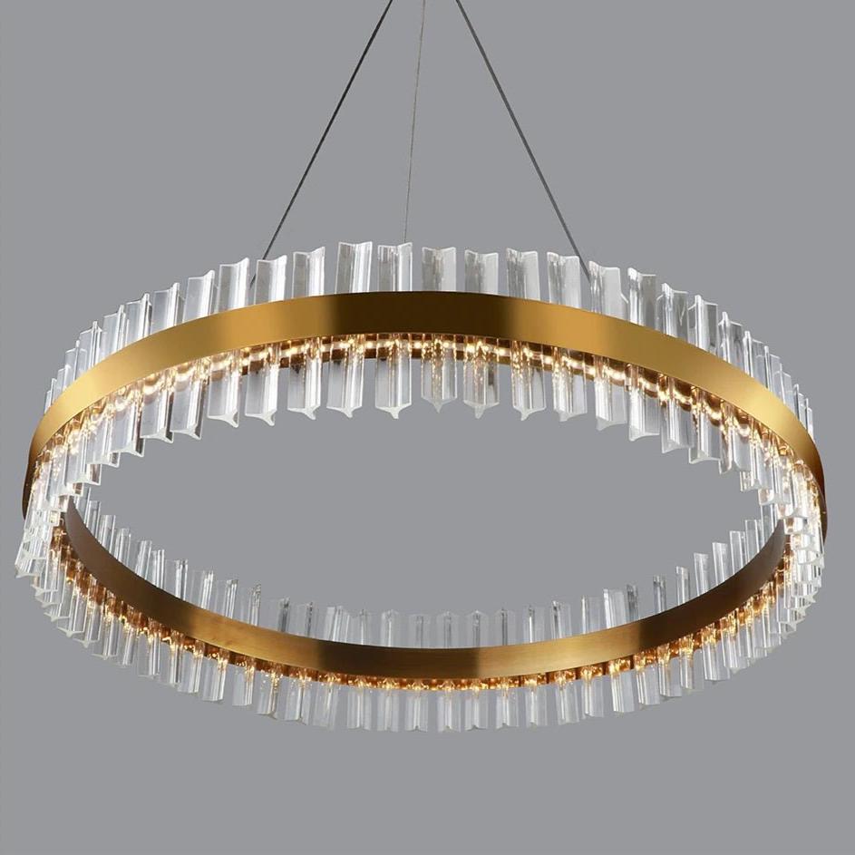 Contemporary round chandelier for living room, dining room — Mirodemi