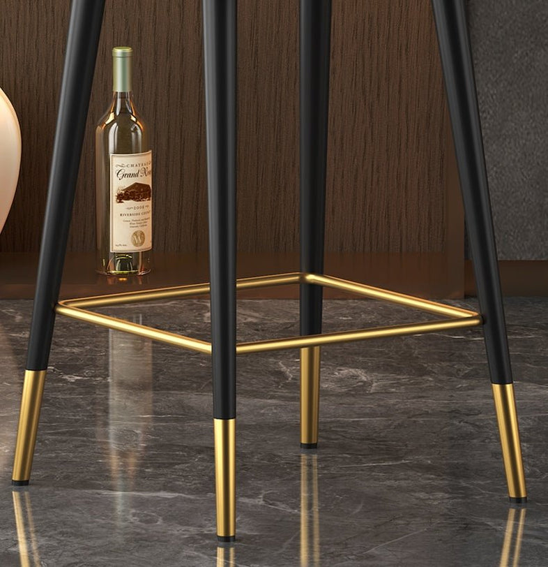 Rotating High Bar Chair with Backrest for Restaurants — Mirodemi