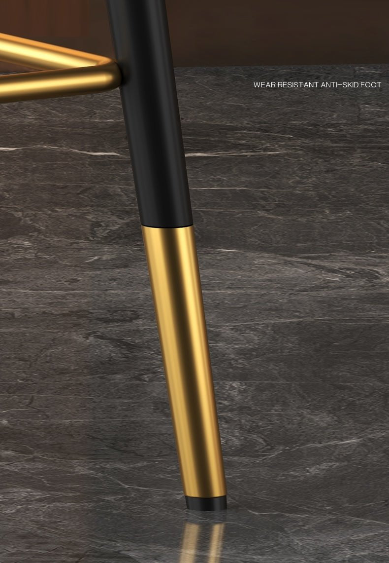 Rotating High Bar Chair with Backrest for Restaurants — Mirodemi