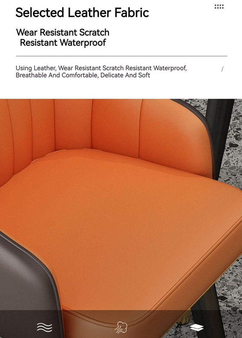 Rotating High Bar Chair with Backrest for Restaurants — Mirodemi